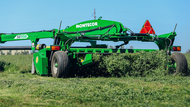 Presentaron una nueva segadora de arrastre, con lanza central